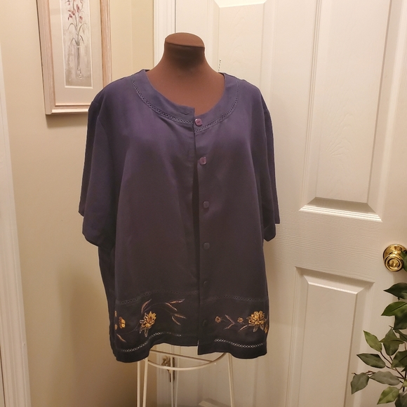 Koret | Jackets & Coats | Koret Navy Blazer Jacket Sz 24w | Poshmark